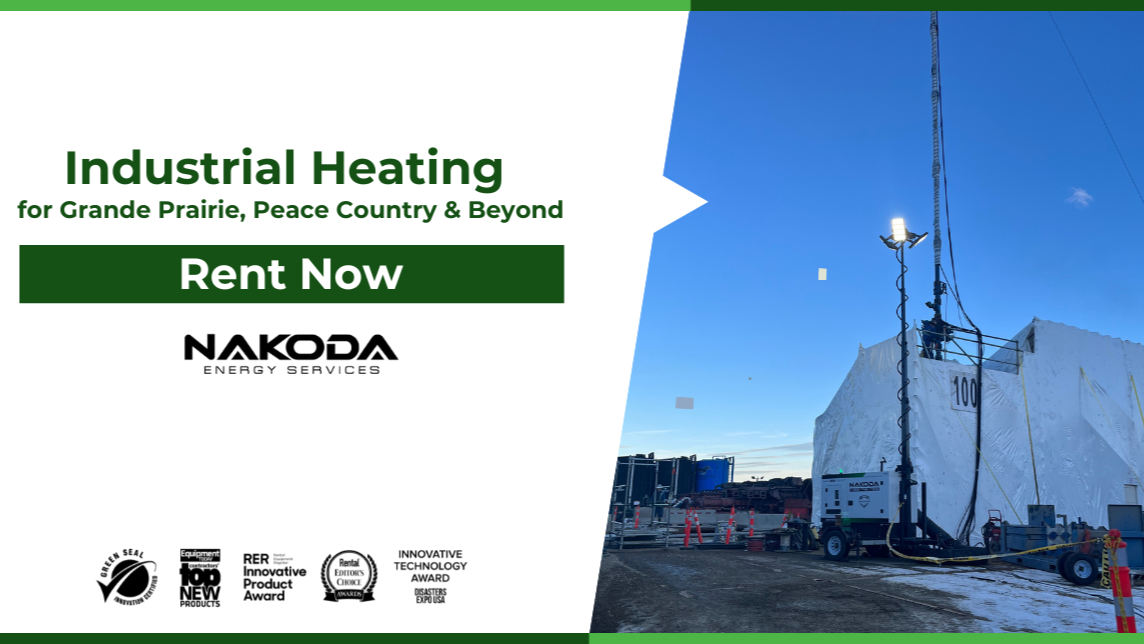 Industrial Heater Rentals Available Through NAKODA Energy Services ...